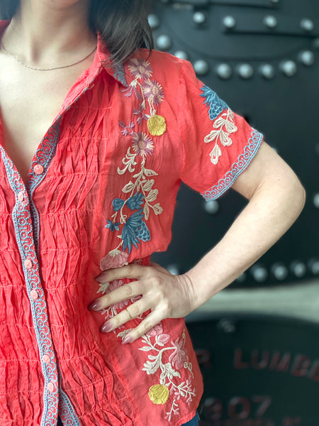 Johnny Was Jetra Blouse – Out on a limb WA